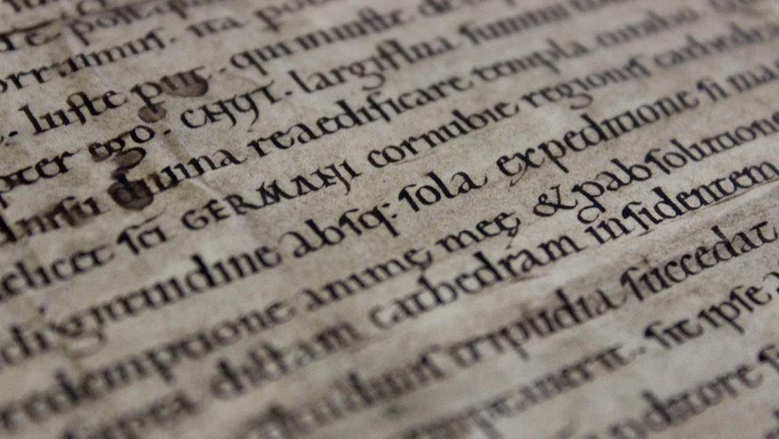 Exeter Cathedral’s Anglo-Saxon manuscripts - Exeter Cathedral