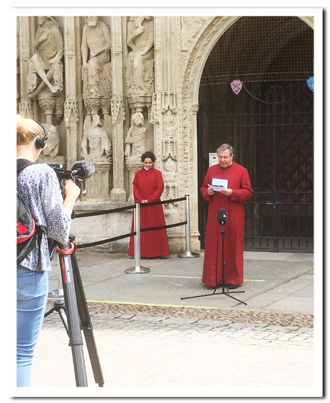 Stapledon the Cathedral Cat: Busy Again! | Exeter Cathedral
