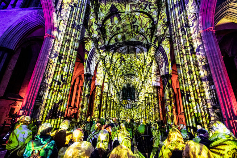 Sound and Light Artists Return to Exeter Cathedral | Exeter Cathedral