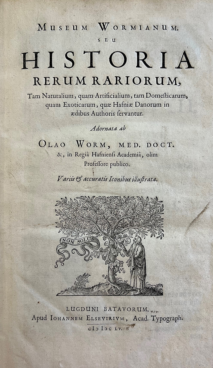 Ole Worm’s Museum Wormianum (1655) | Exeter Cathedral