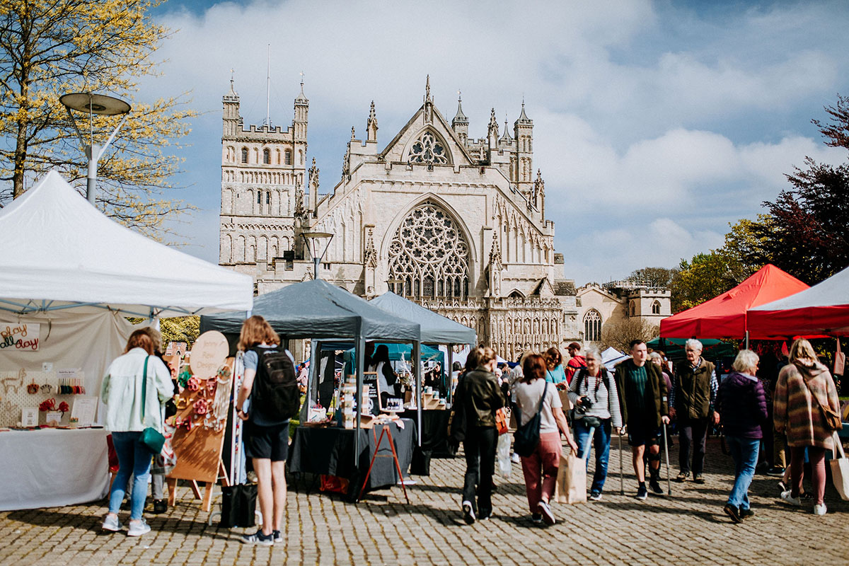 Exeter Independent Market | Exeter Cathedral