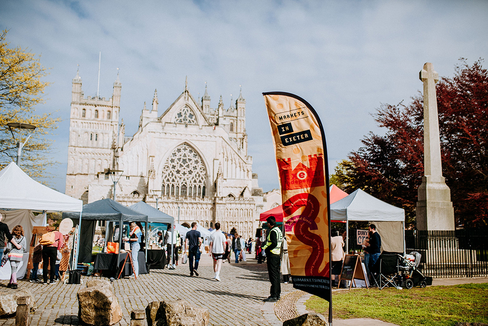 Exeter Independent Market | Exeter Cathedral