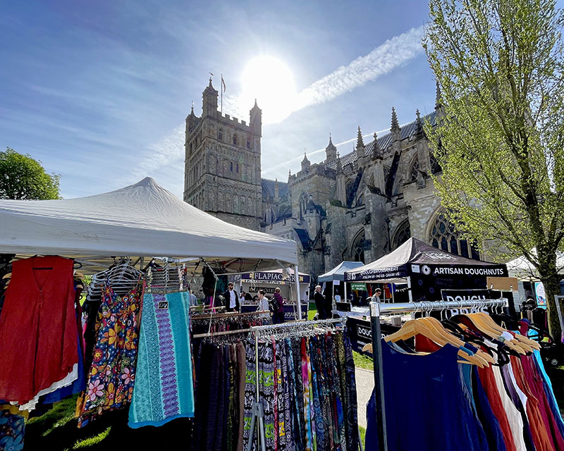 Exeter Independent Market | Exeter Cathedral